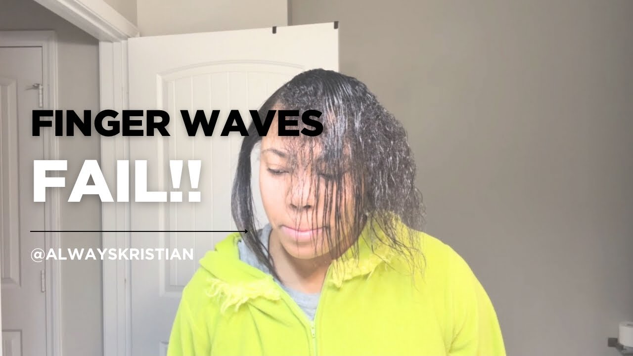 Finger Waves Fail! - YouTube