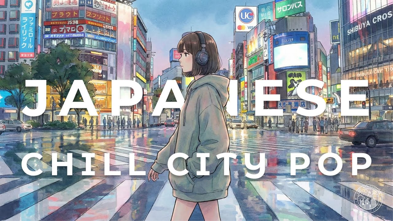 Japanese Chill City Pop Playlist 🏙️ Soft Vibes for Cozy Days - YouTube