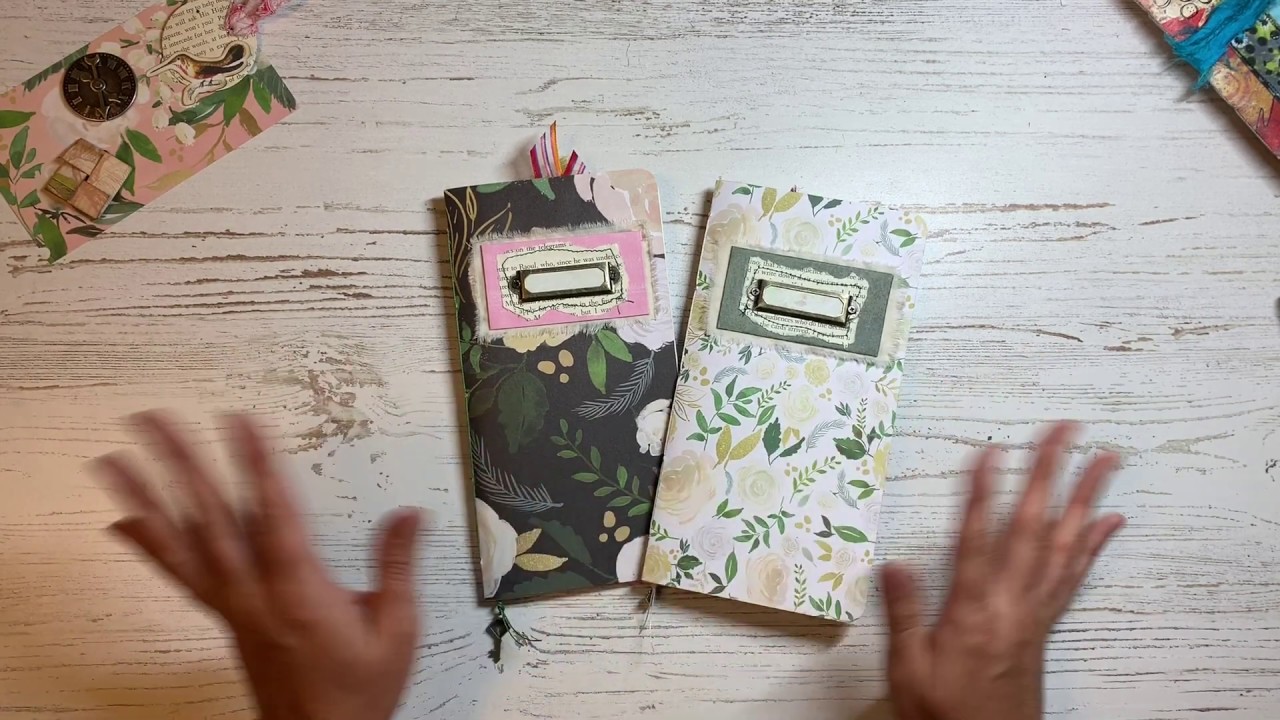Minimal TN Junk Journals - YouTube