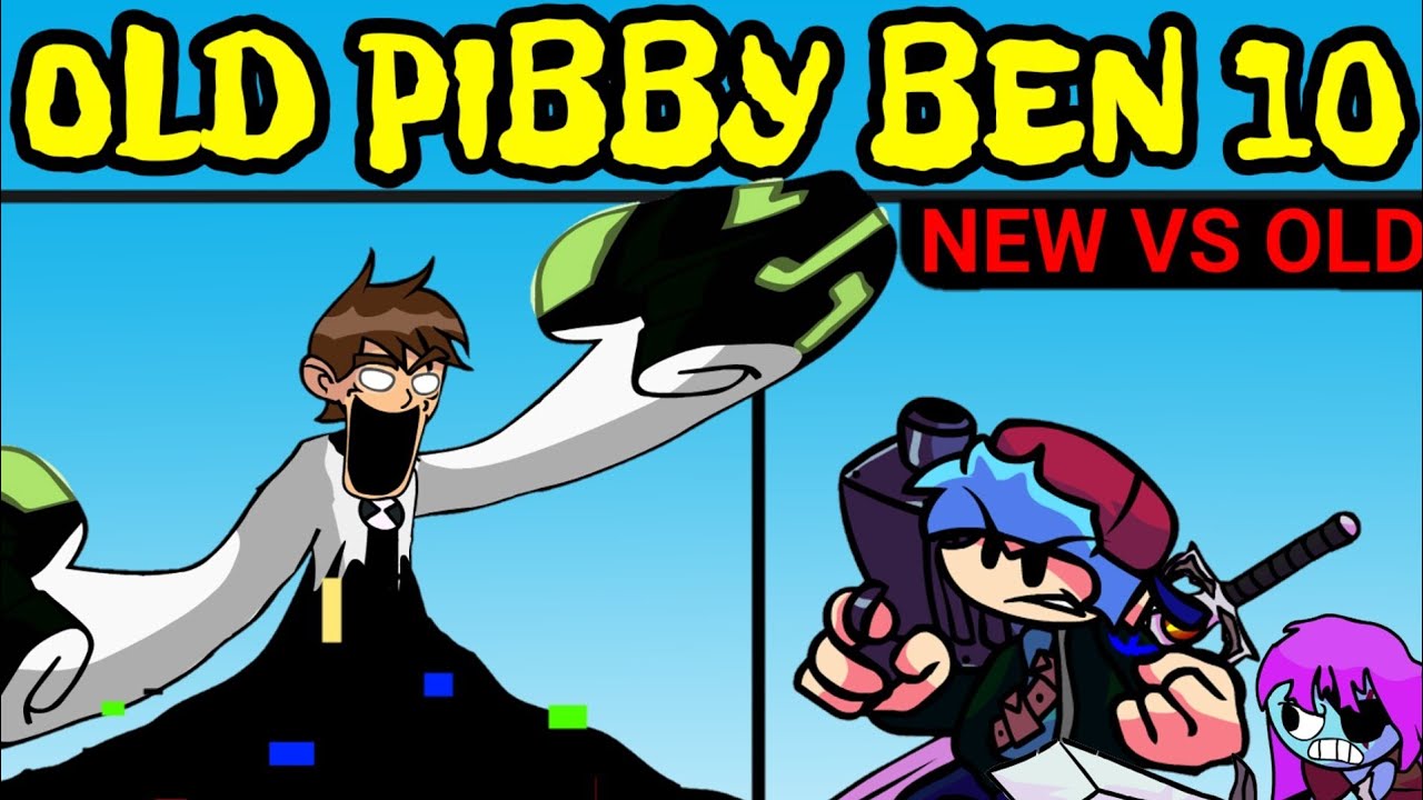 Friday Night Funkin' VS Glitched Legends - Pibby Ben 10 New vs Old ...