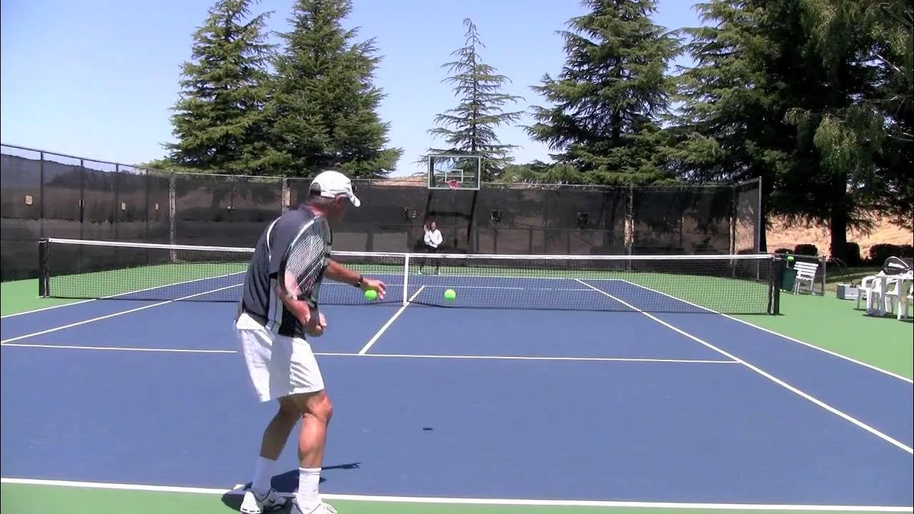 Tennis - Slice Approach Shots Lesson - Forehand & Backhand - YouTube