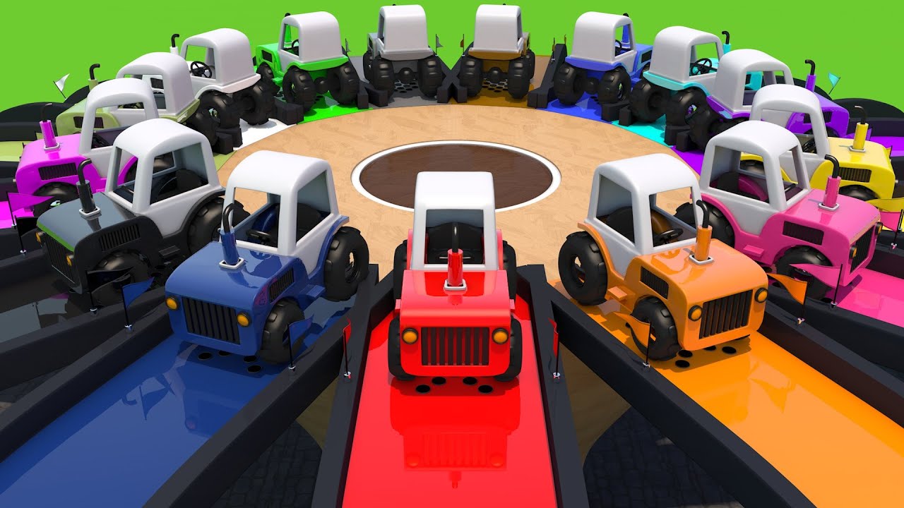 Kids Learning Videos | Colors for Children Learn with Monster Street ...