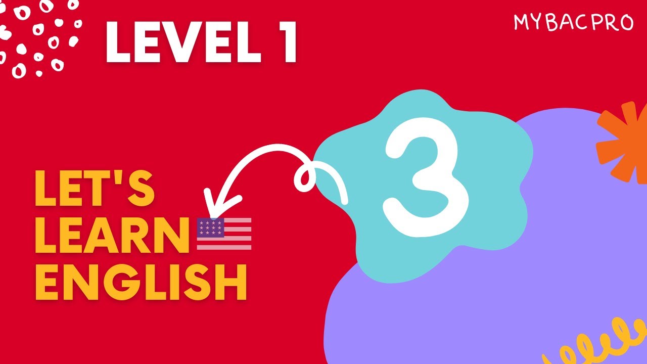 Let's Learn English | Level 1| Lesson 3 - YouTube