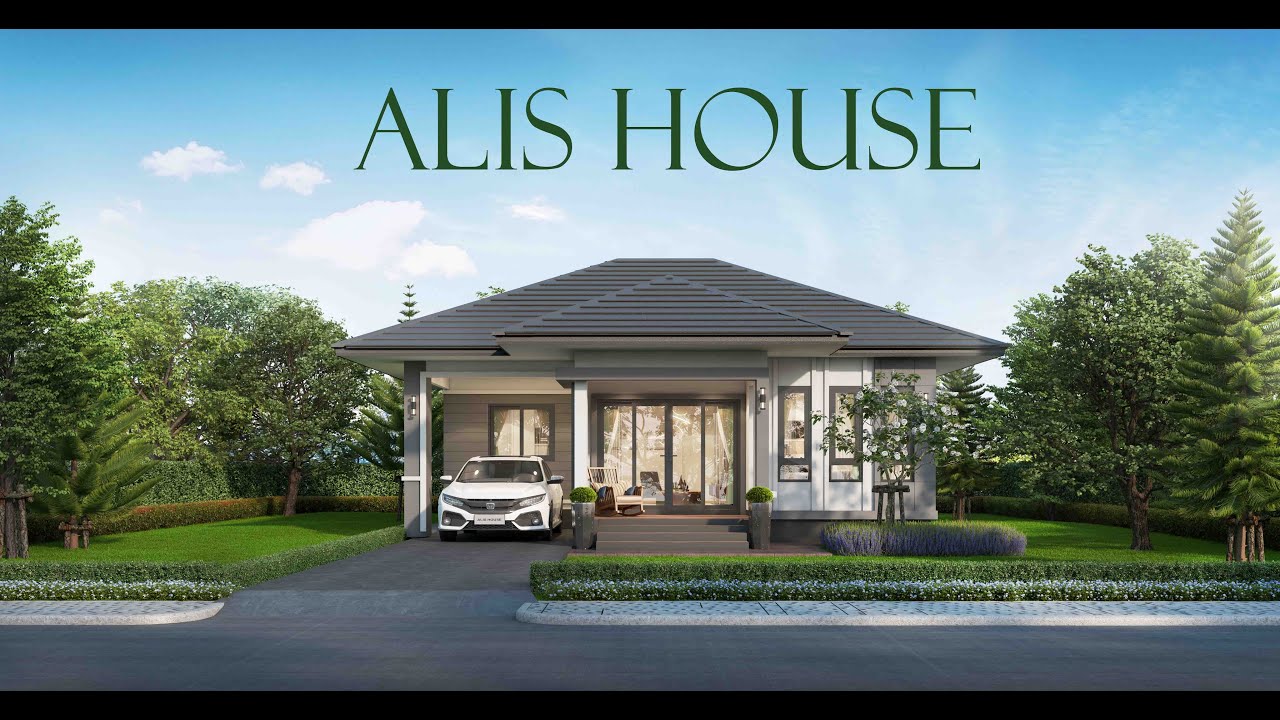 ALIS HOUSE : 3D Animation : MODERN HOUSE - YouTube