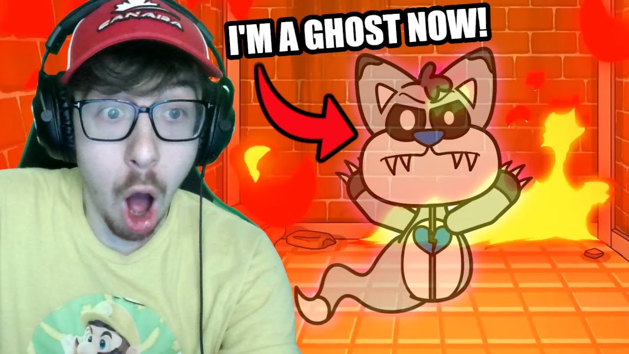 FROWNY FOX THE GHOST! | GameToons HAUNTED by the REJECT CRITTER ...