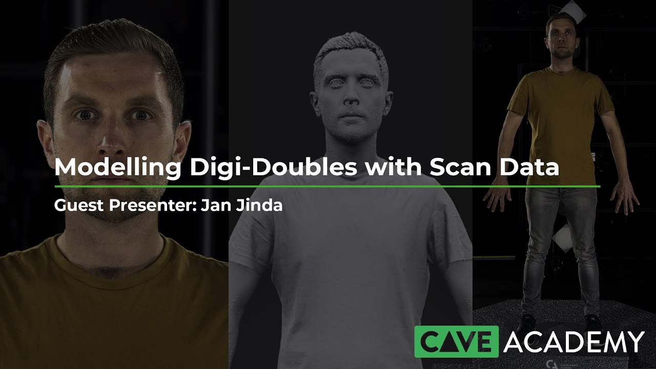 Modelling Digi-Doubles with Scan Data with Jan Jinda - YouTube