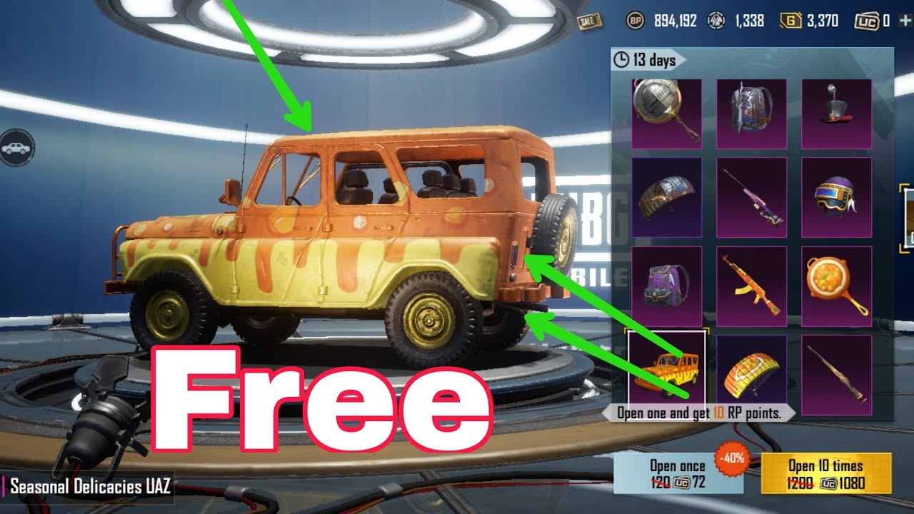How to get Free Vehicle Skins in PUBG MOBILE - How to get free skins in ...