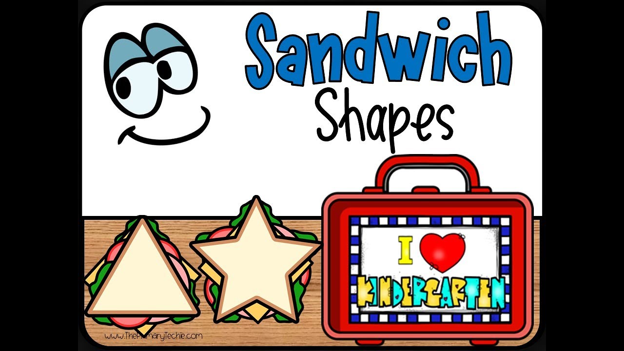Sandwich Shapes - Back to School - YouTube