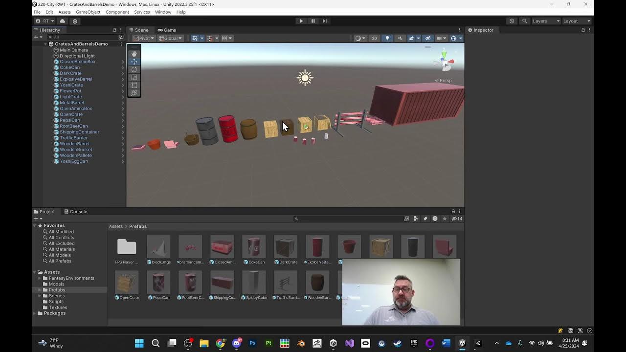 DET 220 - Intro to 3D Modeling in Blender - Exporting Unity Packages - YouTube