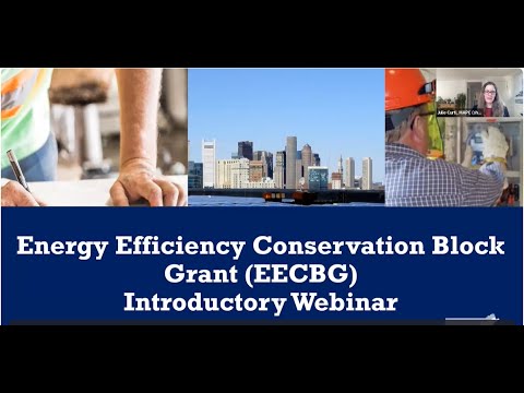 Webinar: Energy Efficiency and Conservation Block Grant (EECBG) Funding ...