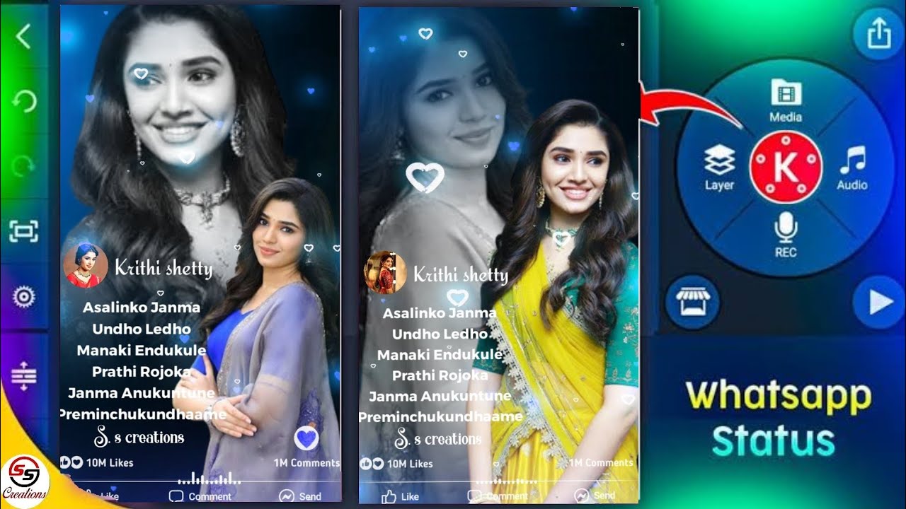 Asalinko janma song video editing by S.s Creations - YouTube
