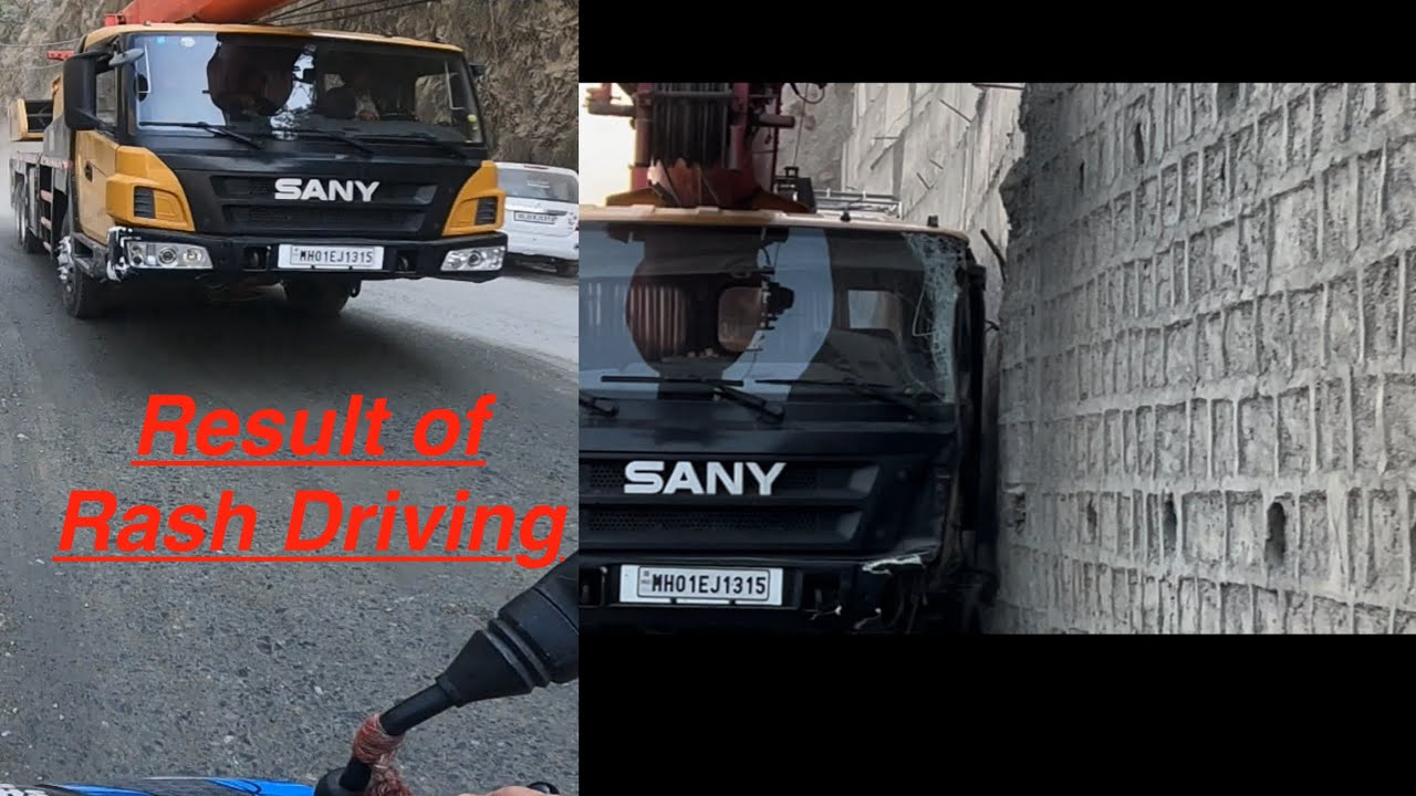Rash Driving | Crash Jammu Srinagar Highway | Nh44 | Ramban Banihal ...