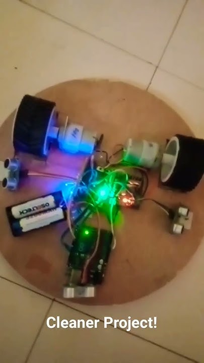 Vaccum cleaner robot tutorial #arduino #arduinotutorial #robotics # ...