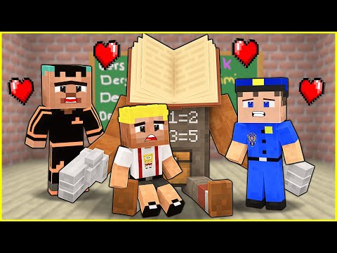 OKUL CANAVAR'I ÇOCUKLARI EVLAT EDİNDİ! 😱 - Minecraft