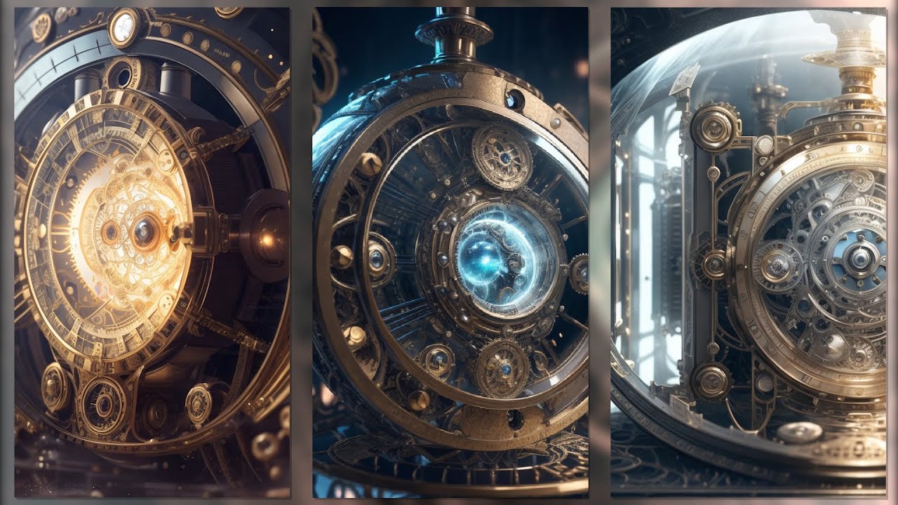 Journey Through Time: AI Imagines Time Travel Machines! ⏳🎨 - YouTube