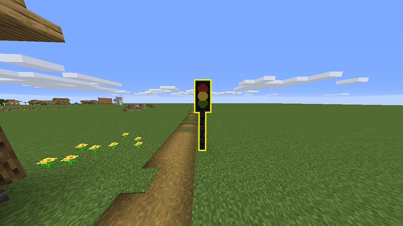 Traffic Light in Minecraft || Tutorial - YouTube