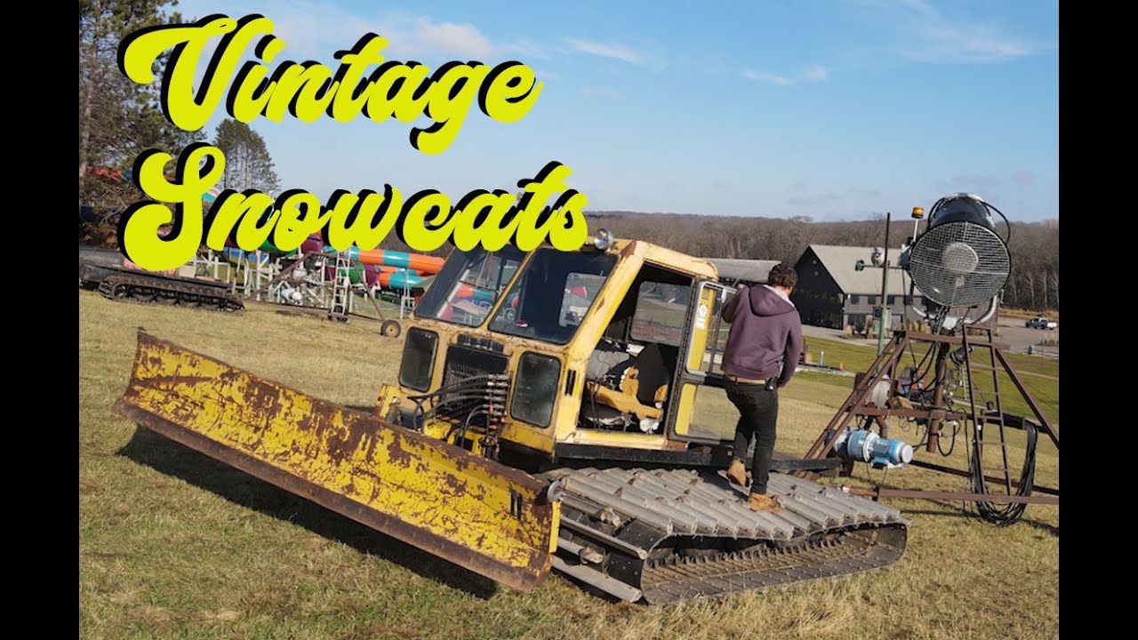 A Tribute To Vintage Snowcats - YouTube