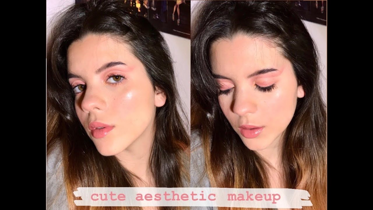 🌸Cute SOFT AESTHETIC makeup🌸 #1 - YouTube