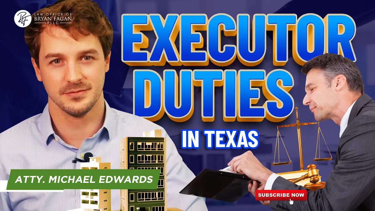 Executor Duties in Texas - YouTube