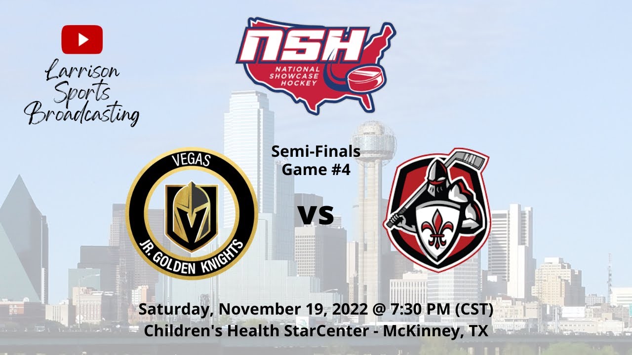 NSH Dallas - Game 4 (Semi Final) - VJGK vs St. Louis Knights - YouTube