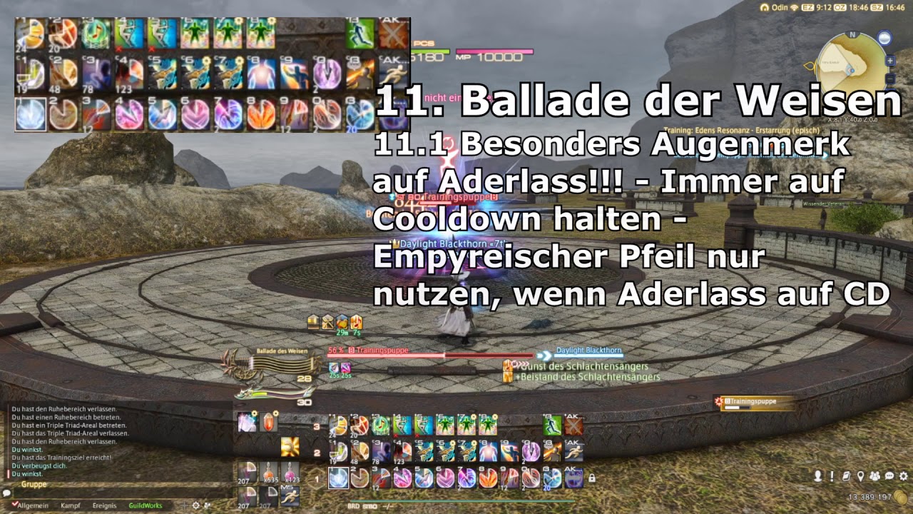 Shadowbringers Barden Rotation (Stand 5.21) - YouTube