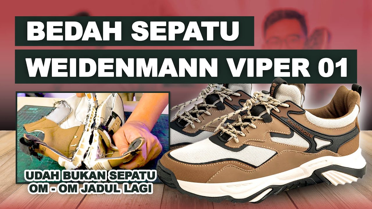 BRAND LEGEND INI JADI MAKIN KEREN! - REVIEW SEPATU WEIDENMANN VIPER 01 ...