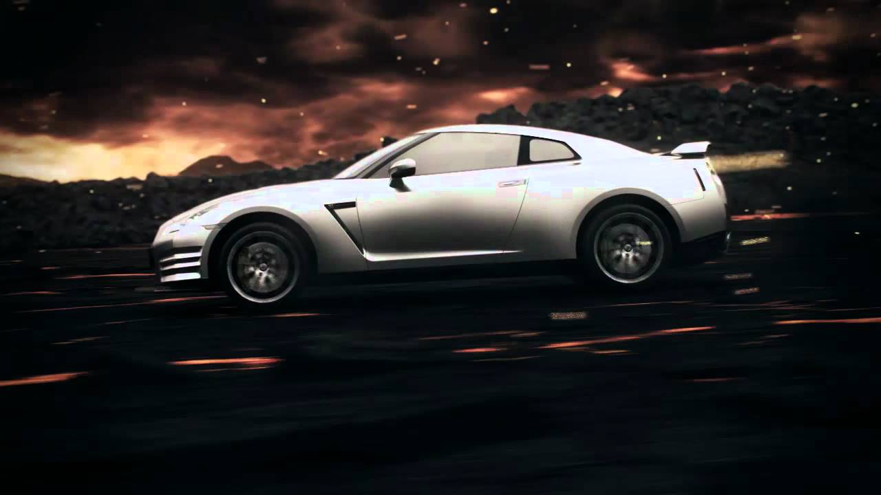 Nissan GTR animation-short version - YouTube