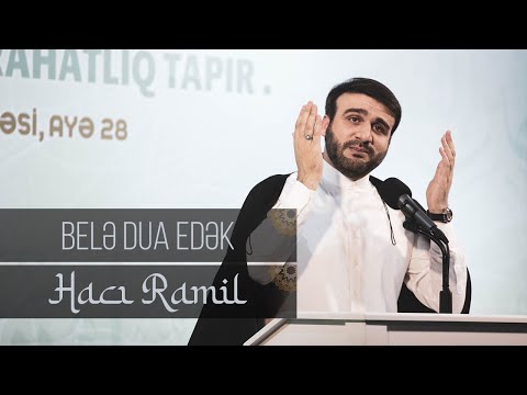 Böyük bir bela bizə üz tutub belə dua edək Hacı Ramil #Evdəqal