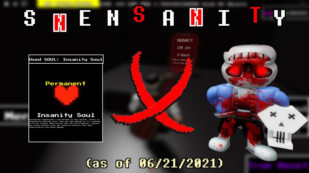 UUG: SNENSANITY (as of 06/21/2021) - YouTube