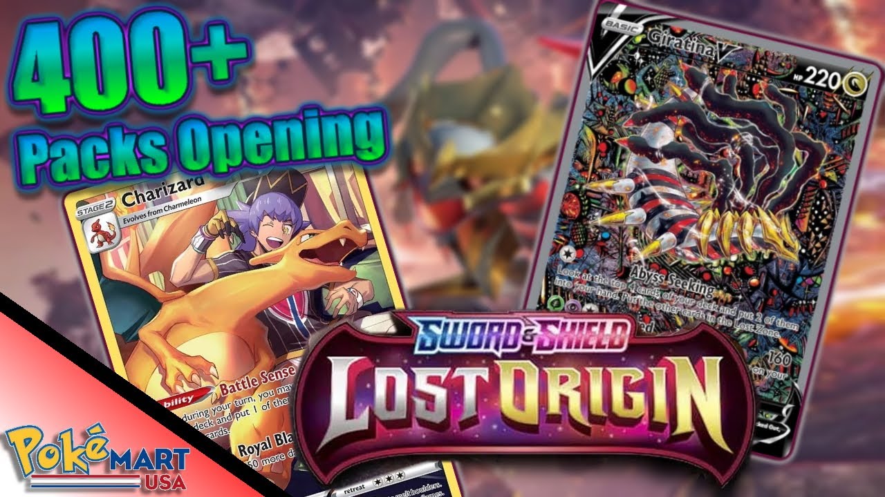 We Open Over 400 Lost Origin Booster Packs! (Insane Pulls?! - YouTube