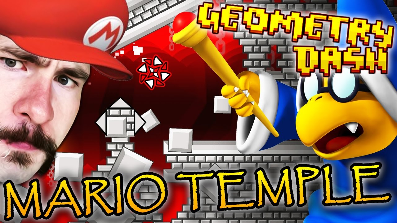 Geometry Dash | MARIO TEMPLE by DavJT123 ~ MAGIKOOPA VS EVW - YouTube