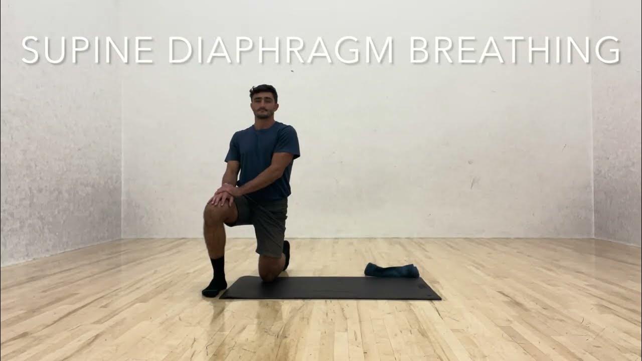 Supine Diaphragm Breathing - YouTube