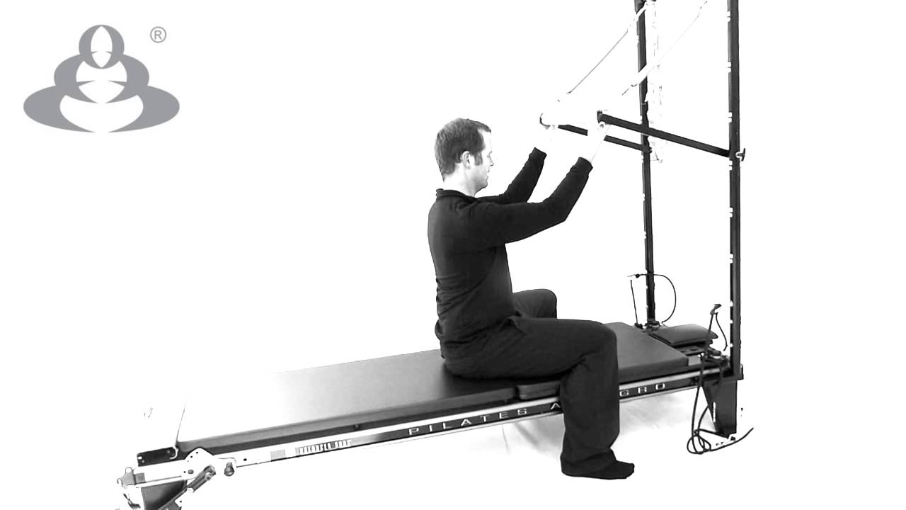 Pilates Tower Beginner - Pull Downs - YouTube