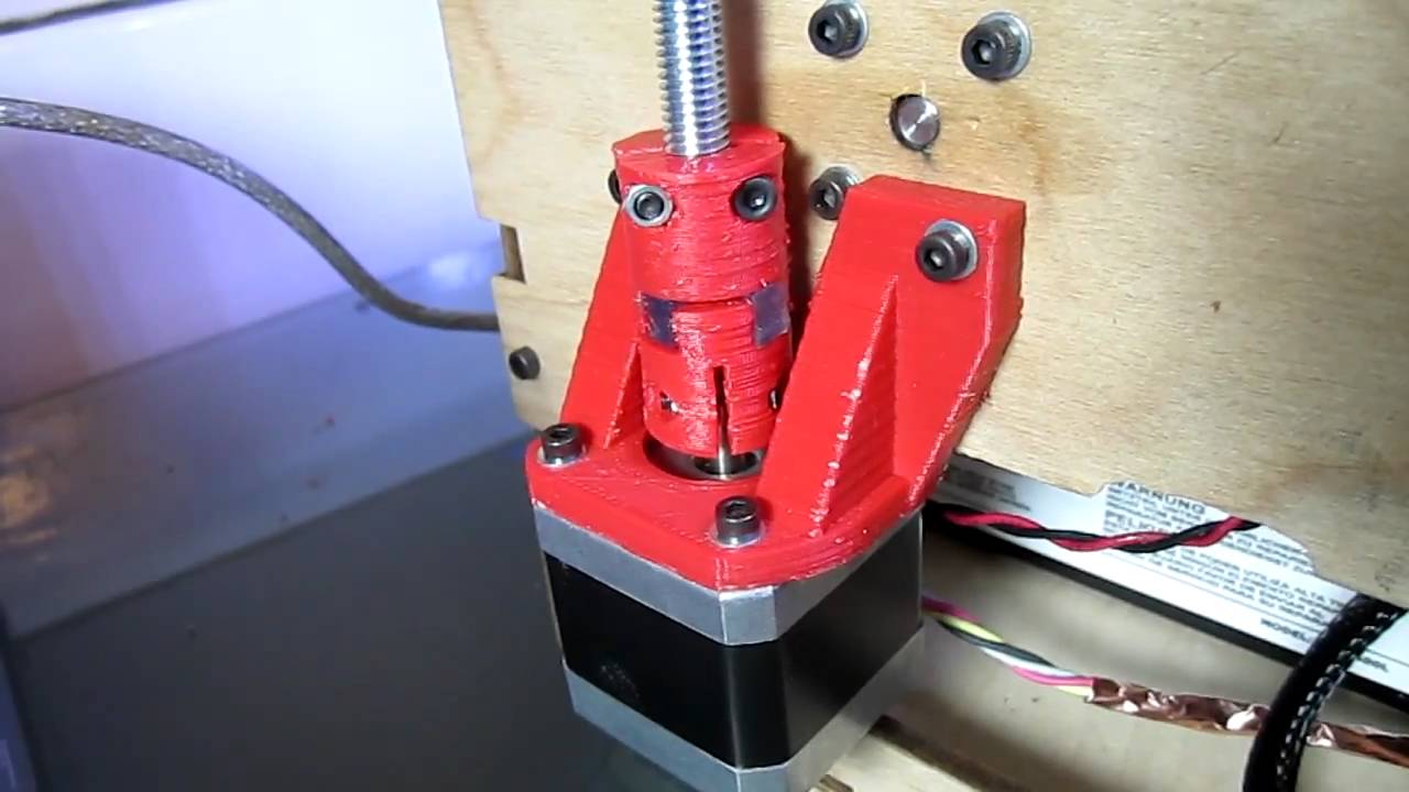 Thingiverse 7678 MakerBot Cupcake Printed Spider Coupling - YouTube