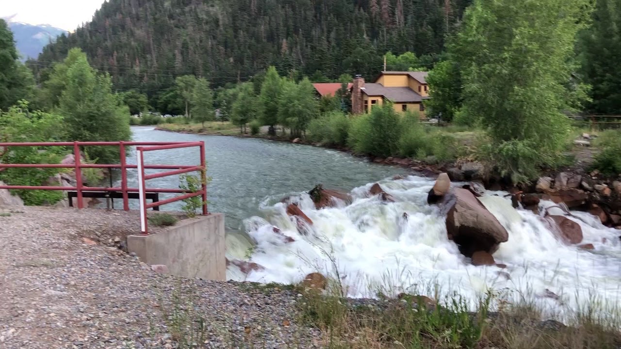 Uncompahgre River Walk at Ouray, Colorado - YouTube