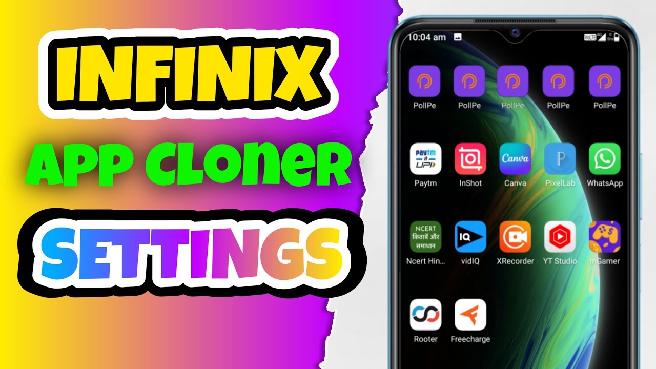 infinix smart hd me dual app kaise chalaye - YouTube