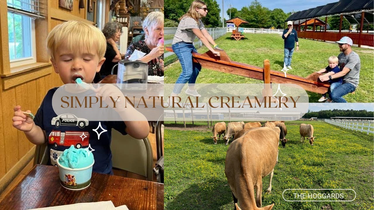 Visiting Simply Natural Creamery in Ayden NC | The Hoggards Travel VLOG ...