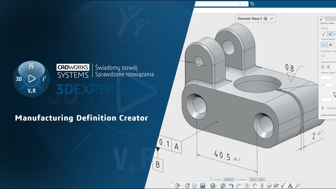 FIRST LOOK - Manufacturing Definition Creator - Rola na Platformie 3DEXPERIENCE - YouTube