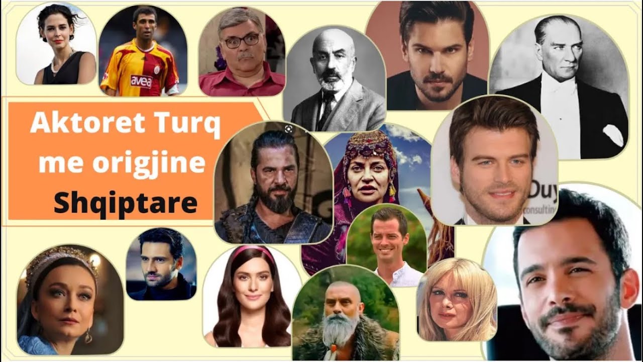Aktorët Turq 🇹🇷 me origjinë Shqiptare 🇦🇱 - YouTube