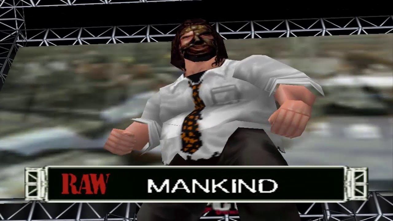 WWF WrestleMania 2000 - Mankind Entrance (Raw Arena) (Nintendo 64 ...