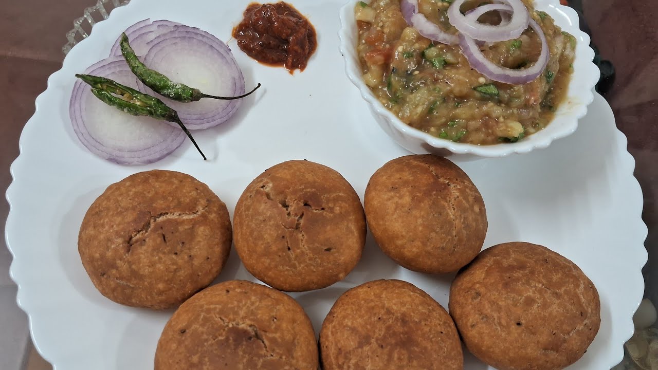 Fried litti recipe , litti choka @shantidevisks3sk - YouTube