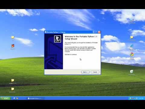 Installing Portable Python - YouTube