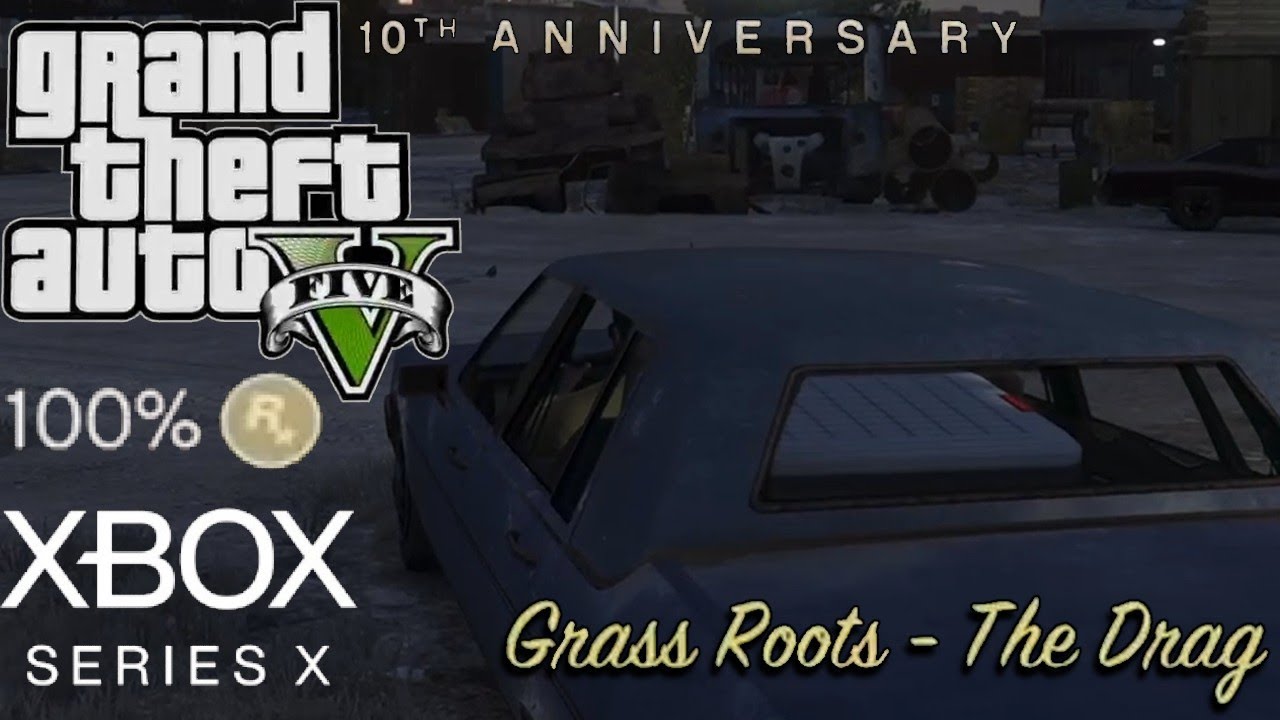 GTA 5 Xbox Series X - Mission #5 Grass Roots - The Drag (Barry) (10 ...