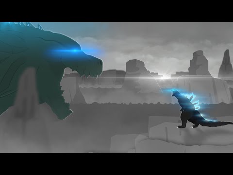 Godzilla Showa VS Godzilla Earth | Animation | Kurso animations
