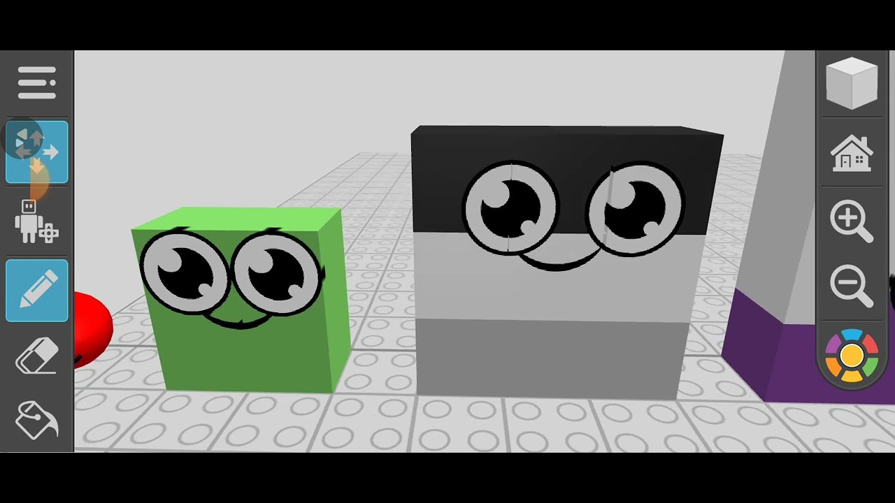 Numberblocks one turns into round thing - YouTube