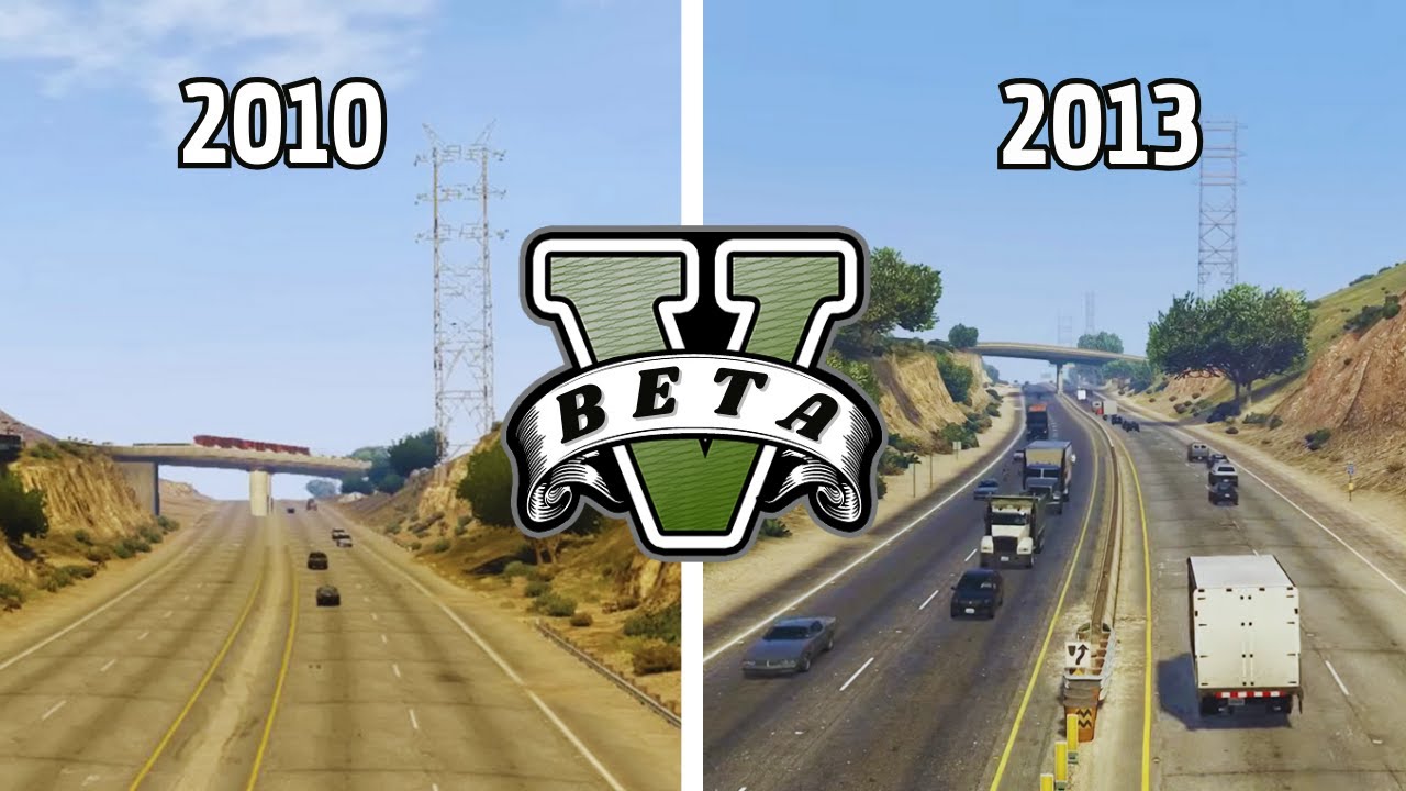 Así Era La BETA de GTA V - YouTube