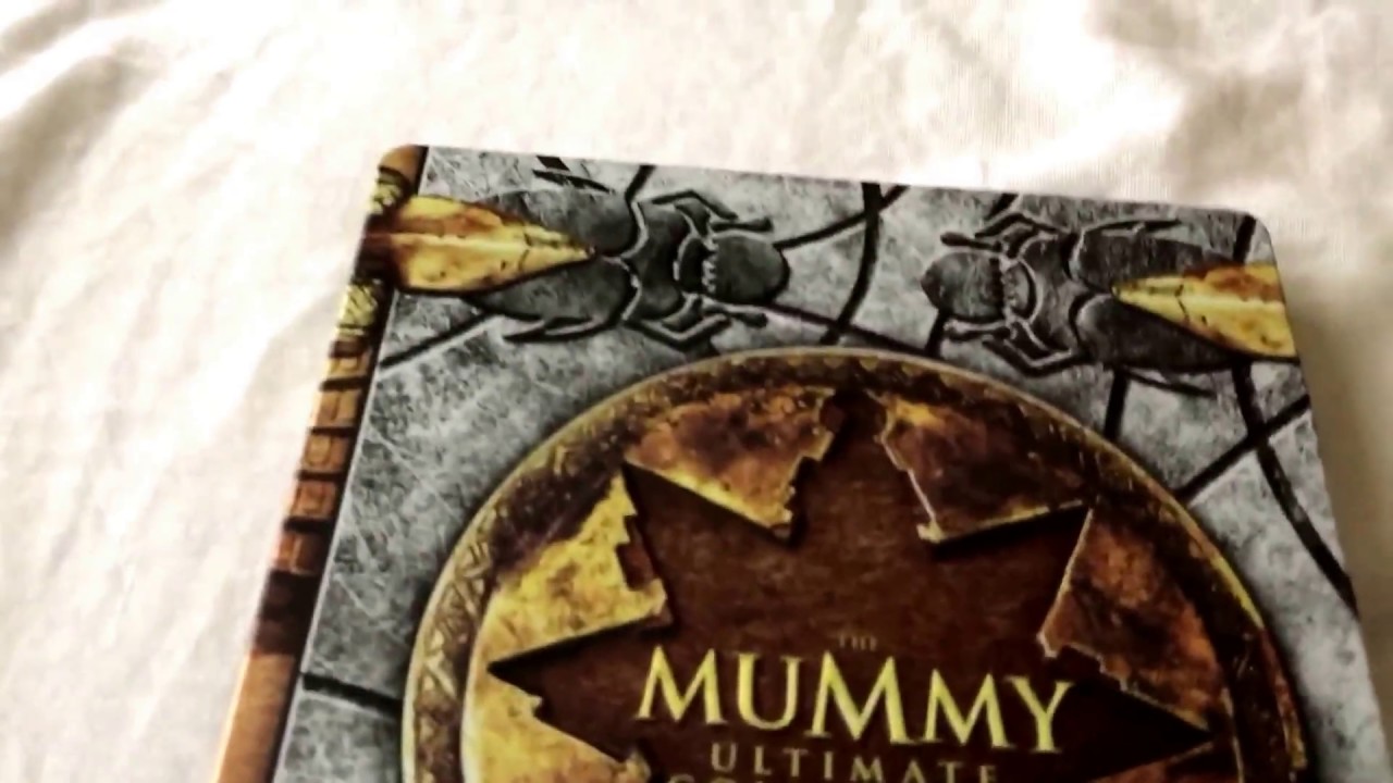 The mummy ultimate collection Best Buy steel book blue ray unboxing ...