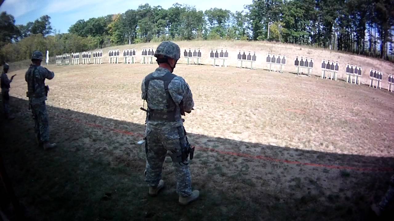 Governors' Twenty EIC course of fire Part 1 - YouTube