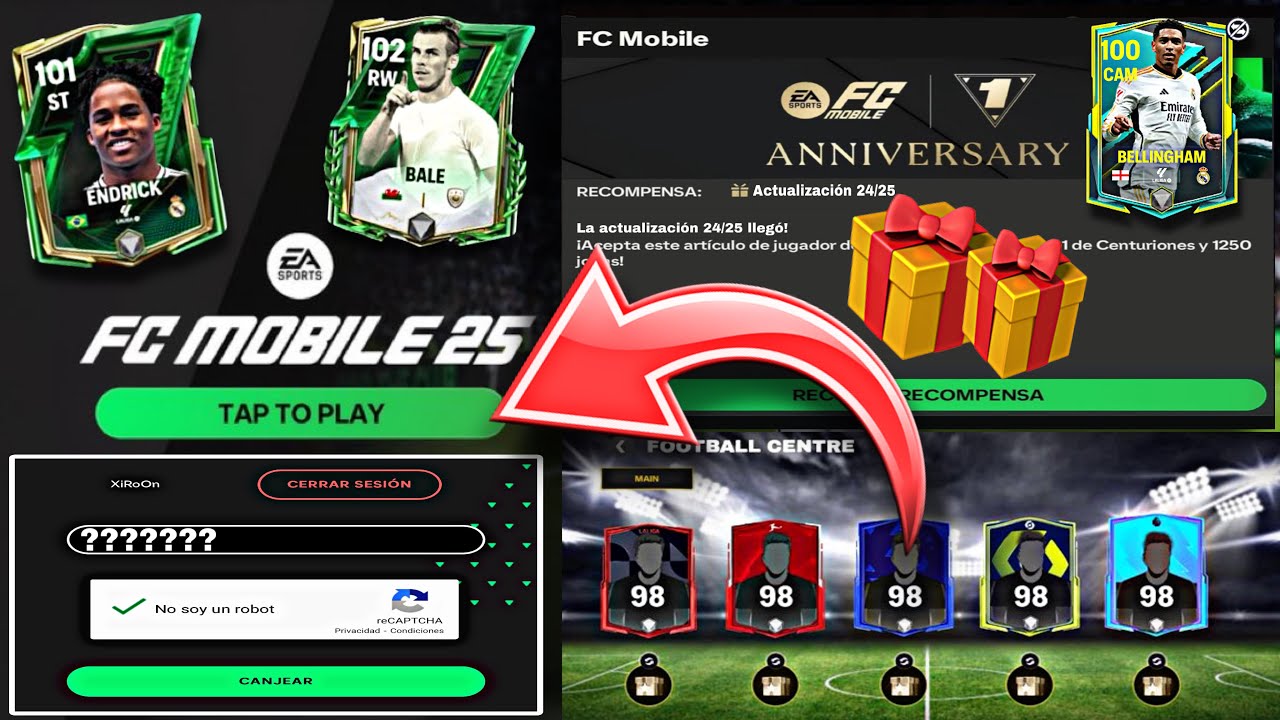 HOY REGALO de FC25 +100 GRÁTIS y CÓDIGO de REGALO! ¡LLEGÓ la ...