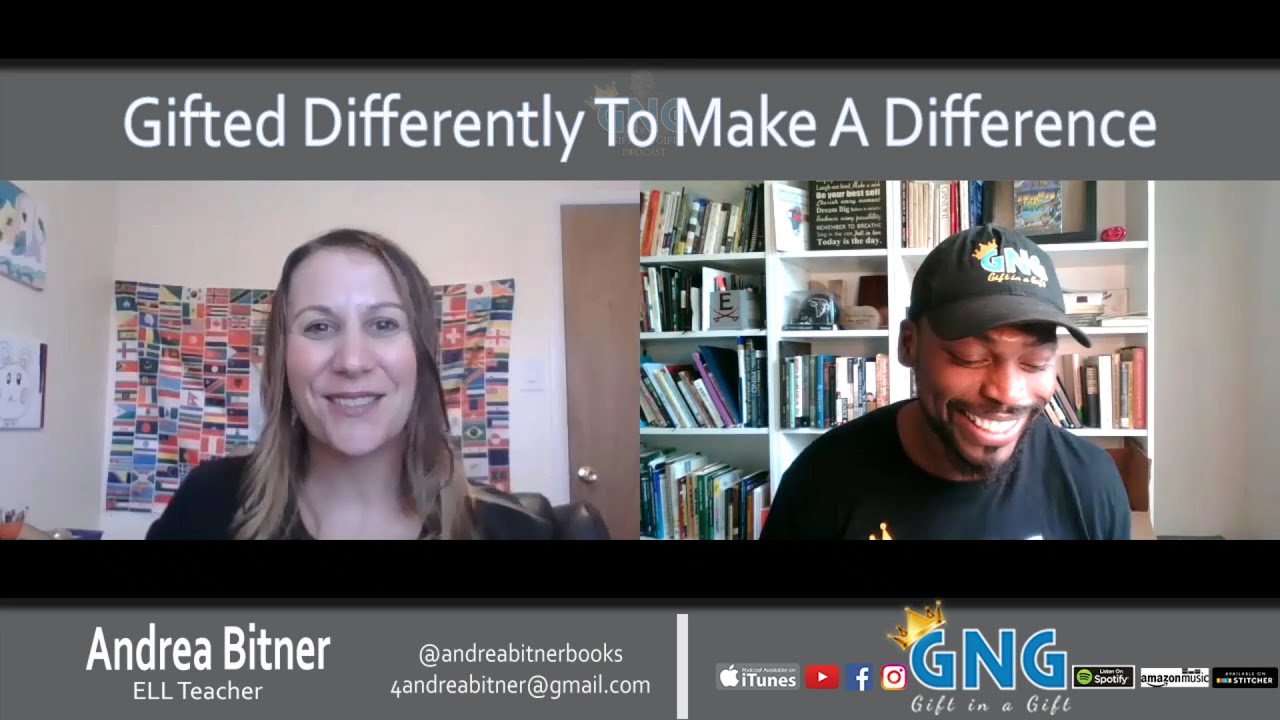 Gift In A Gift (GNG) Podcast: Episode 63 with Andrea Bitner " You Are ...